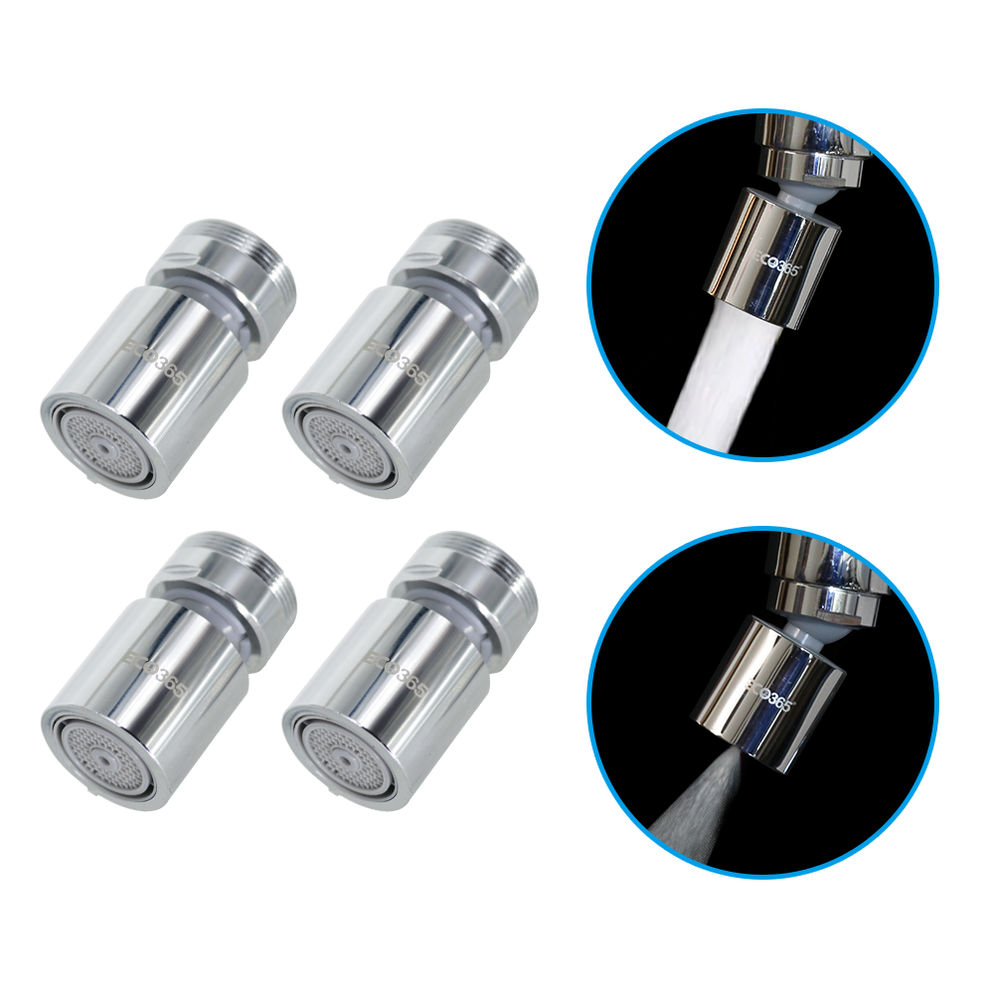 X24 360° Rotatable Dual Flow Aerator - Foam & Jet Flow (Inner/Outer; 2 ...